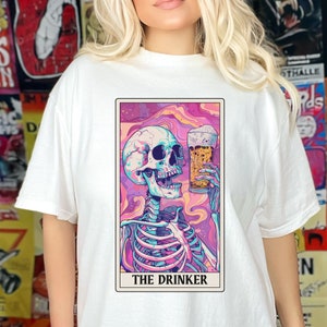 The Drinker Tarot Card PNG, Drinking Sublimation Design, Alcohol PNG ...