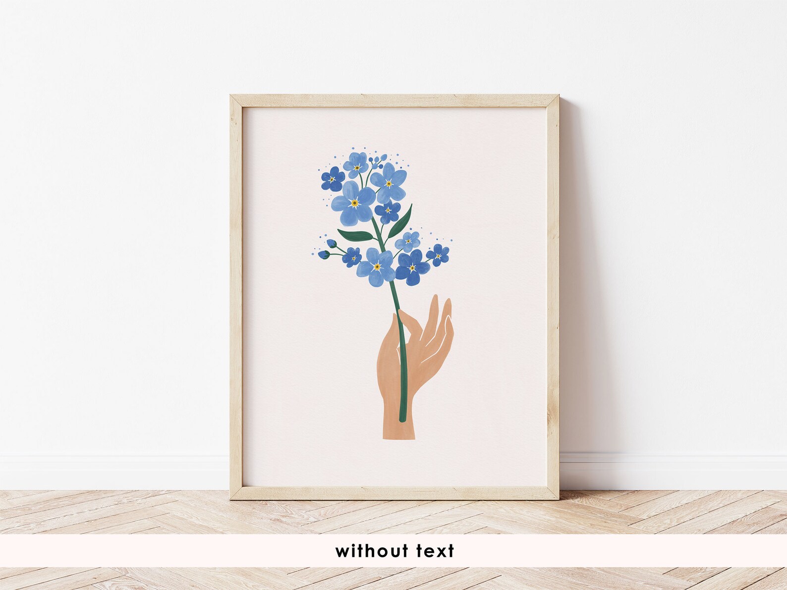 Alaska Art | Forget Me Not Print | State Flowers | Alaska Poster ...