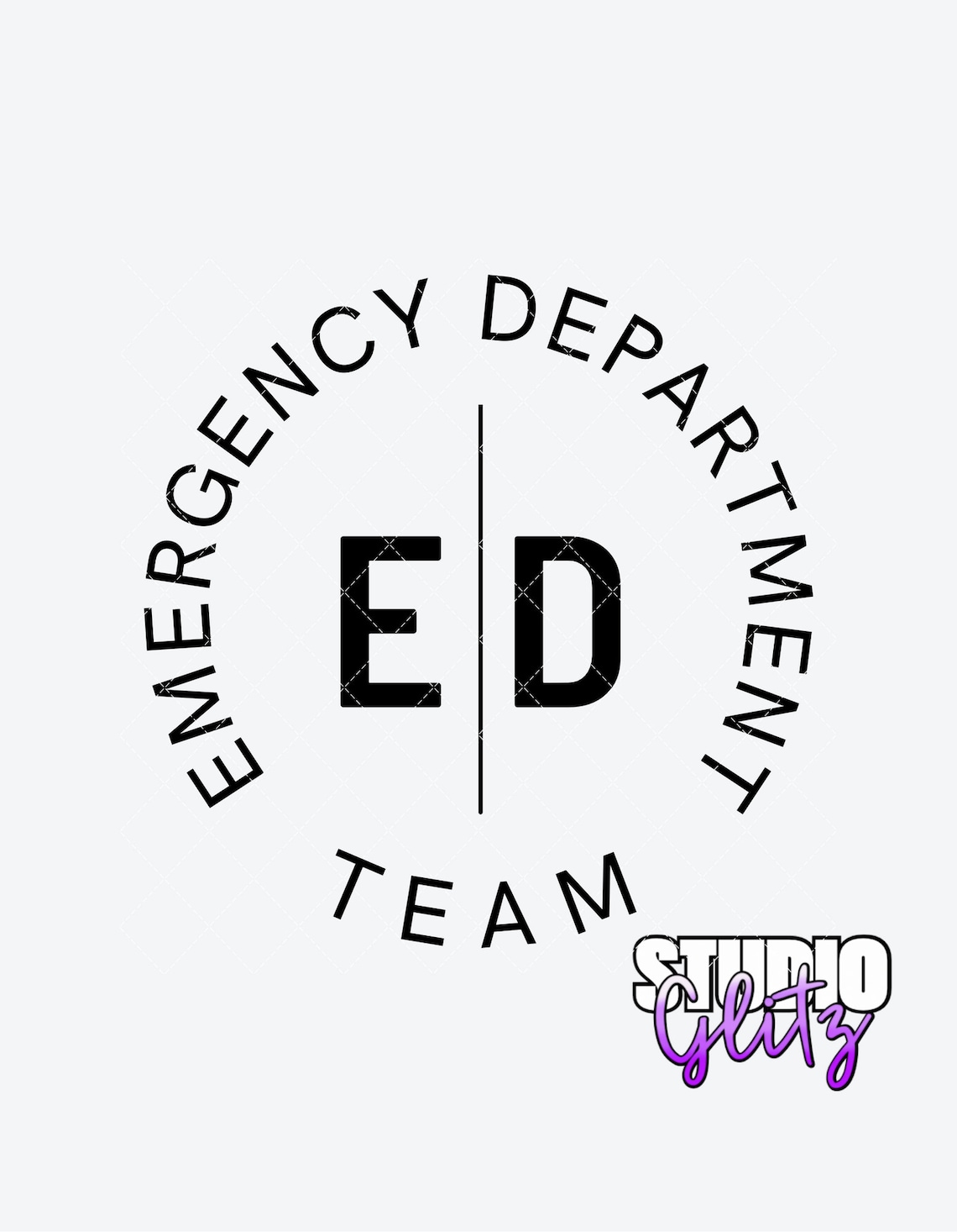 Emergency Department Team ED Team SVG PNG Digital Download - Etsy