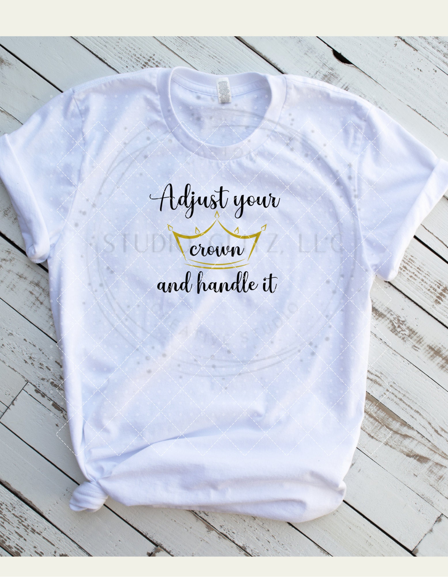Adjust Your Crown and Handle It Svg Png Digital Design - Etsy