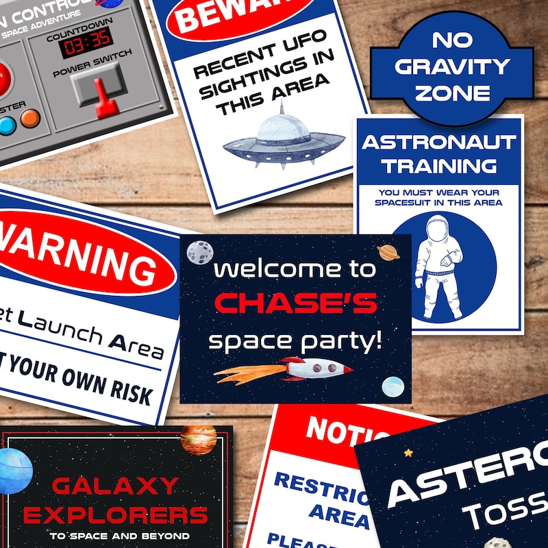 Nasa Party - Etsy