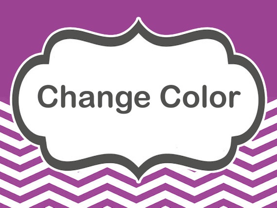 Change the Color | Etsy