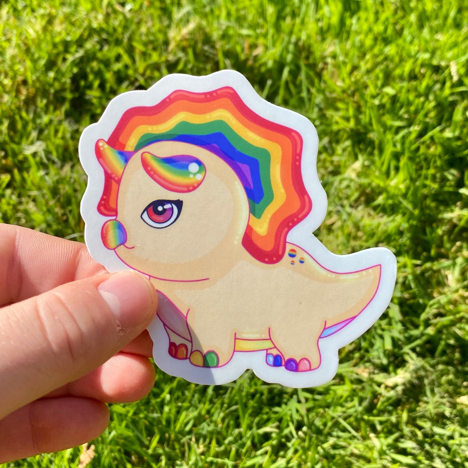 Dinosaur Lgbtq Pride Vinyl Stickers - Etsy