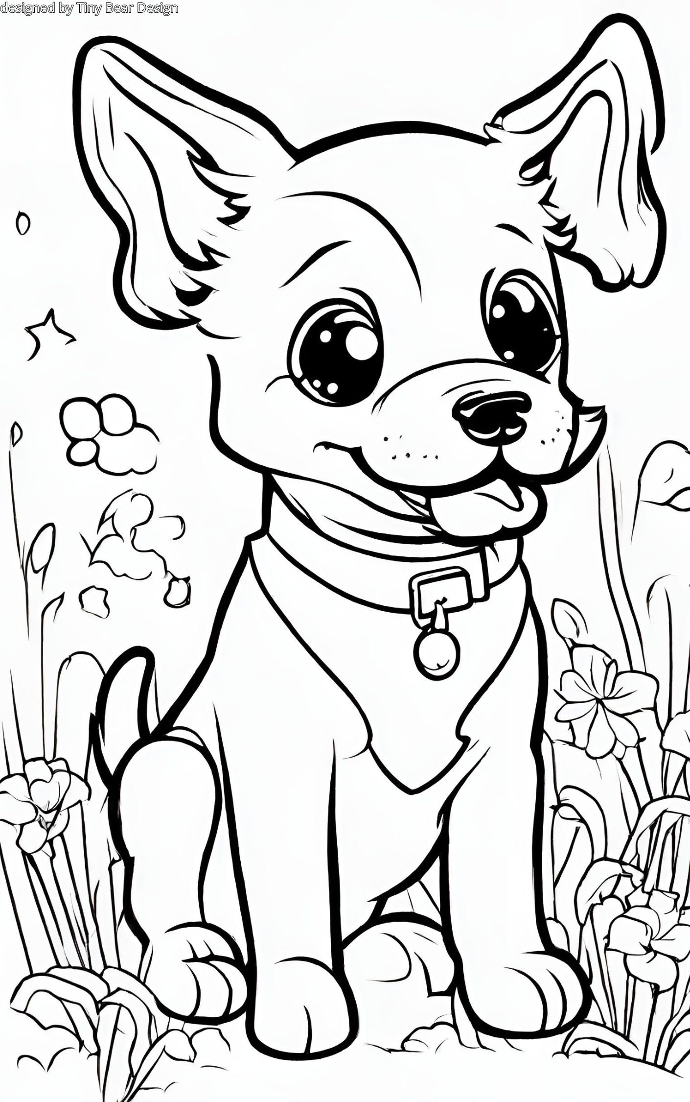 Cute Animals Coloring Book Part 1 - Etsy