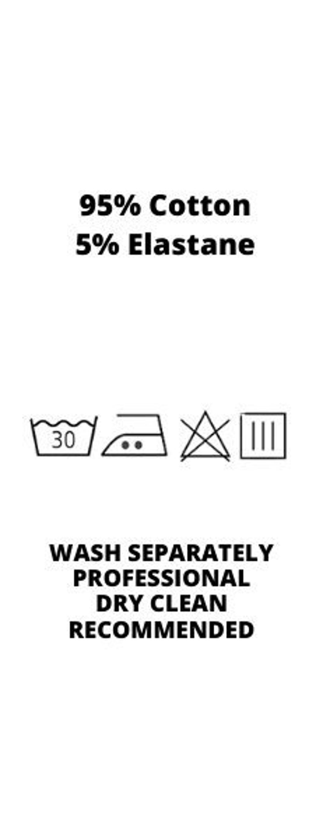 Canva Template Customizable Washing Label 2x5 Cm (0.78x1.96 In) for ...