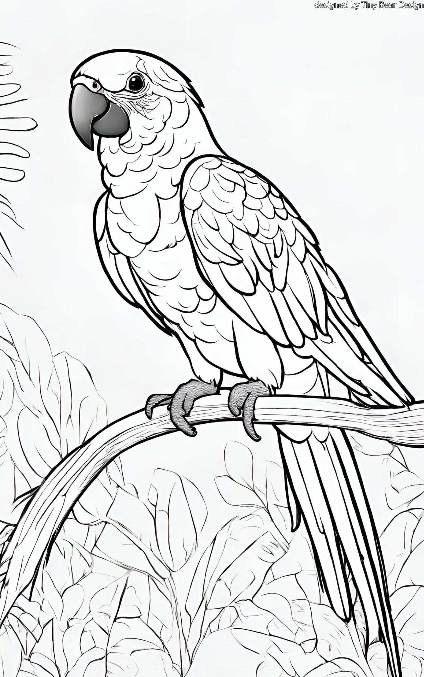 Cute Animals Coloring Book Part 1 - Etsy