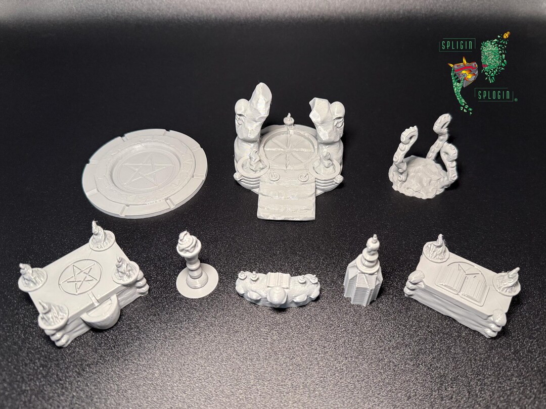 Dark Ritual Set - Altar of Sacrifice • Dnd 28mm - Etsy