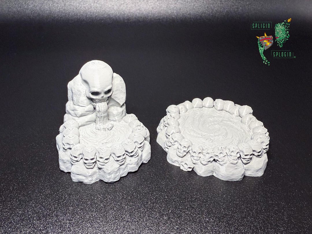 Cursed Skull Spa Set • Dnd 28mm - Etsy