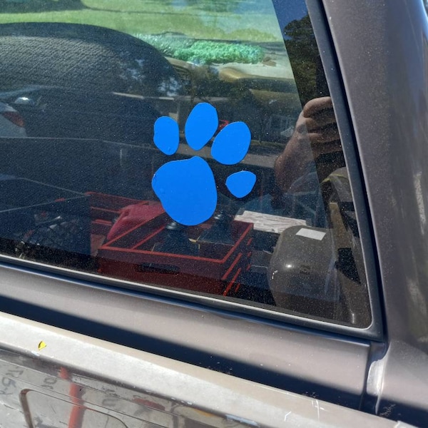 Blue's Clues Paw Print Stickers - Etsy