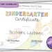 Oh the Places You’ll Go / Dr. Seuss / Kindergarten Certificate for ...