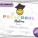Emoji Preschool Graduation Diploma / Simple Dimploma / Digital Download ...
