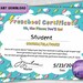 Oh the Places You’ll Go / Dr. Seuss / Preschool Certificate for ...
