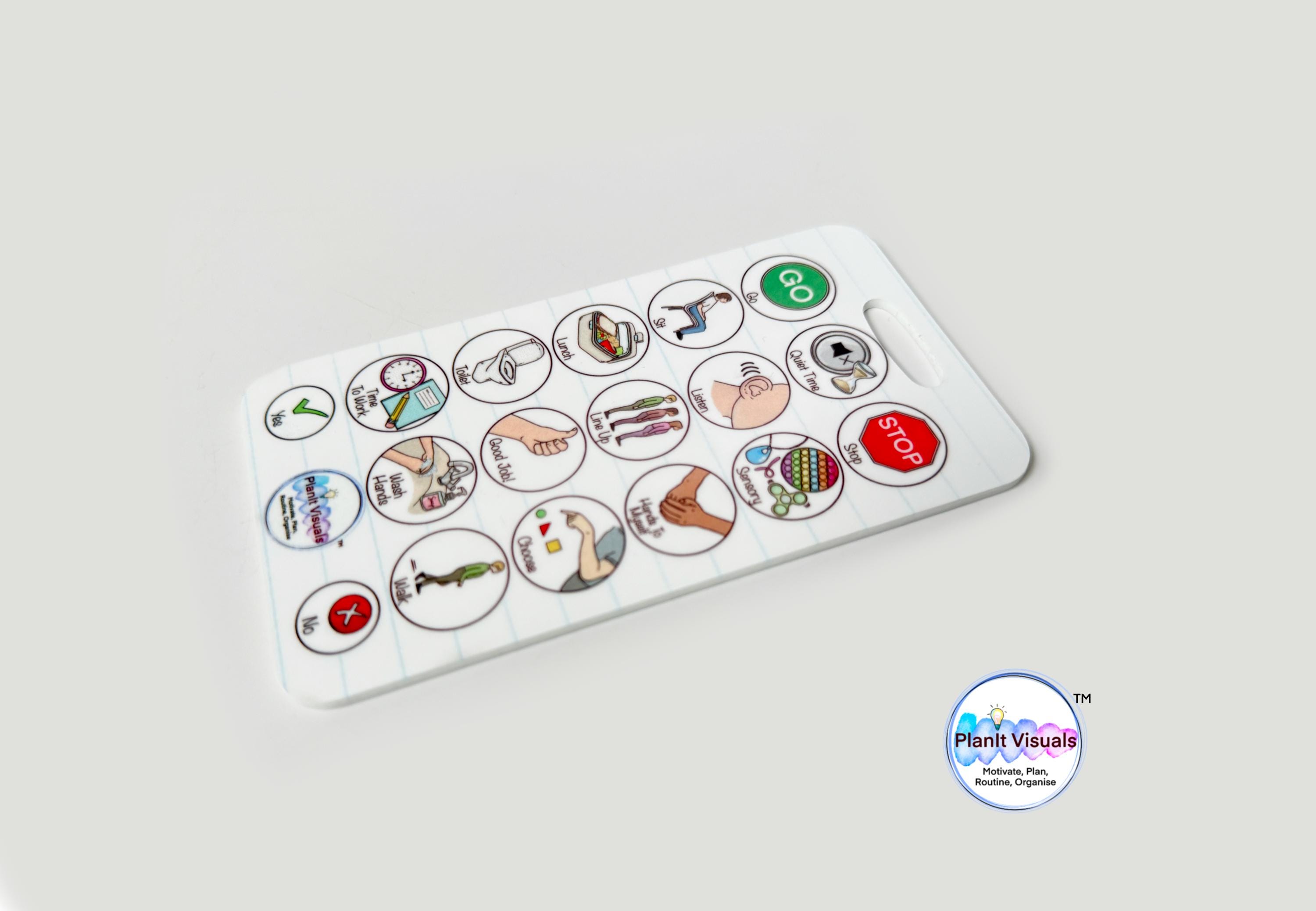 SEND Teacher Communication Card - AAC Core Board - Primary School ...