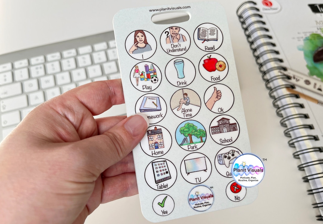 Kids Communication Card - Non Verbal Kids Communication -visual ...