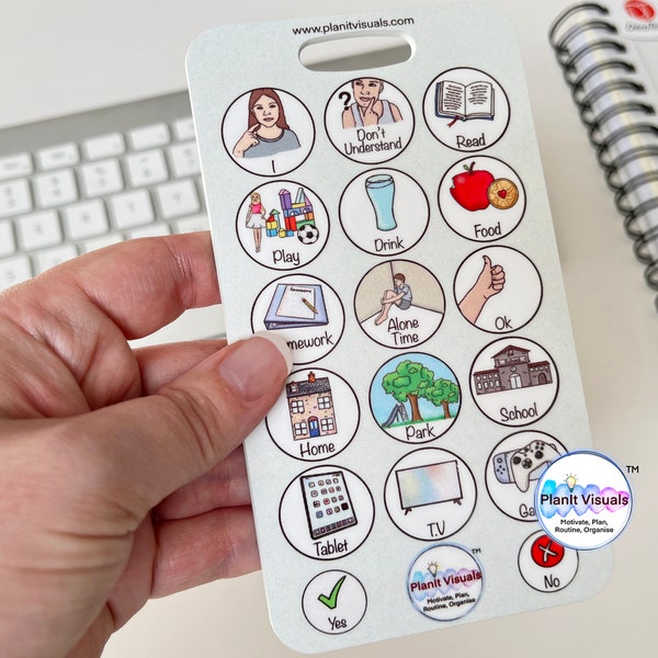 Autism Communication Lanyard - Etsy