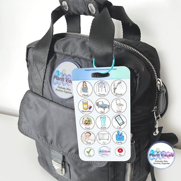 Communication Board Keychain - Etsy