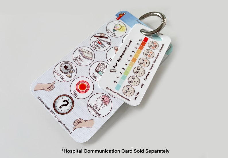 Pain Assessment Tool Pain Scale Pain Rating Badge Medical Card Pain ...