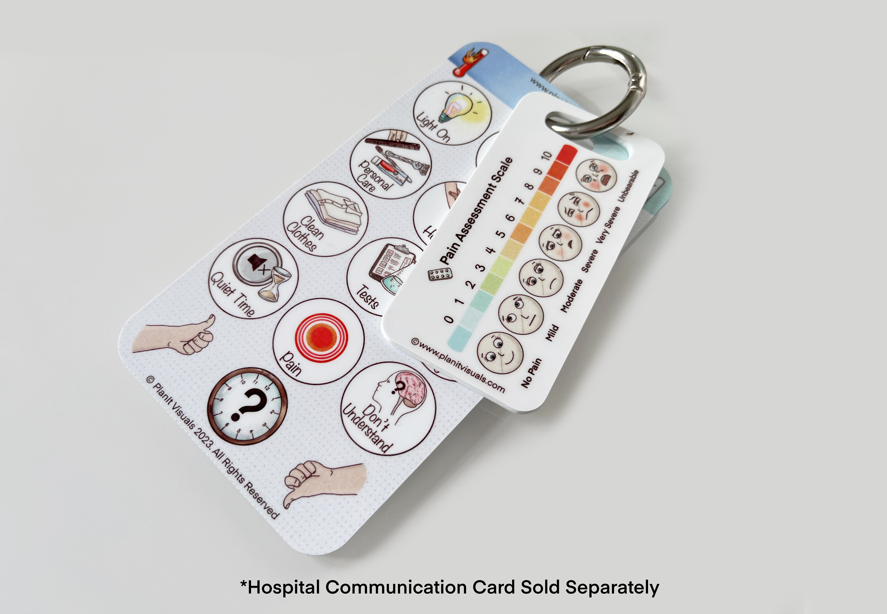 Pain Assessment Tool Pain Scale Pain Rating Badge Medical Card Pain ...