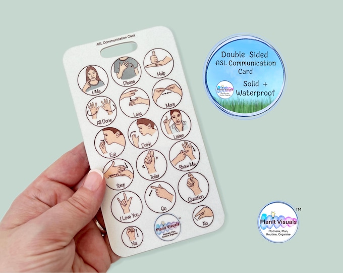 FRENCH ASL Hand Gestures | Hand Signs | Sign Language Flashcards | Communication | Flash Cards ...