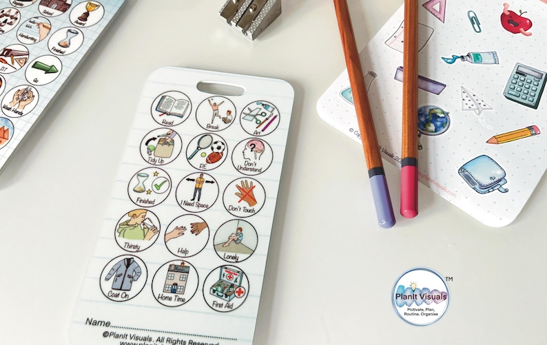 SEND Teacher Communication Card - AAC Core Board - Primary School ...