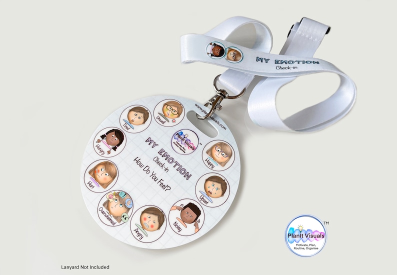 Emotions Wheel for Children Emotional Regulation Card Kids Feelings ...