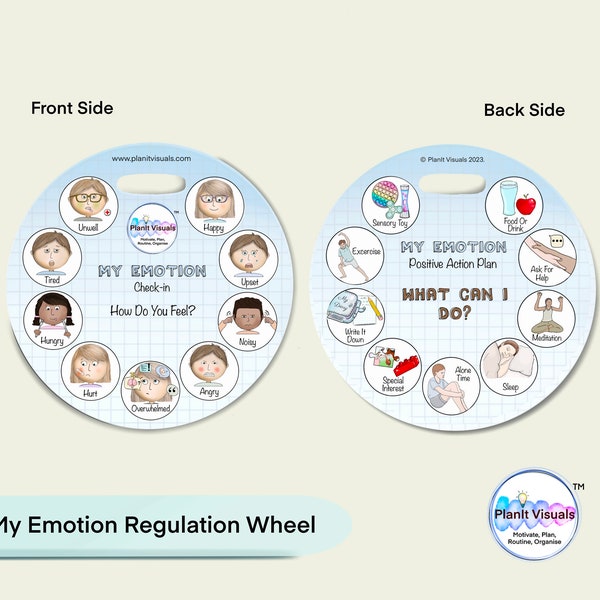 Coping Skills Wheel Chart - Etsy