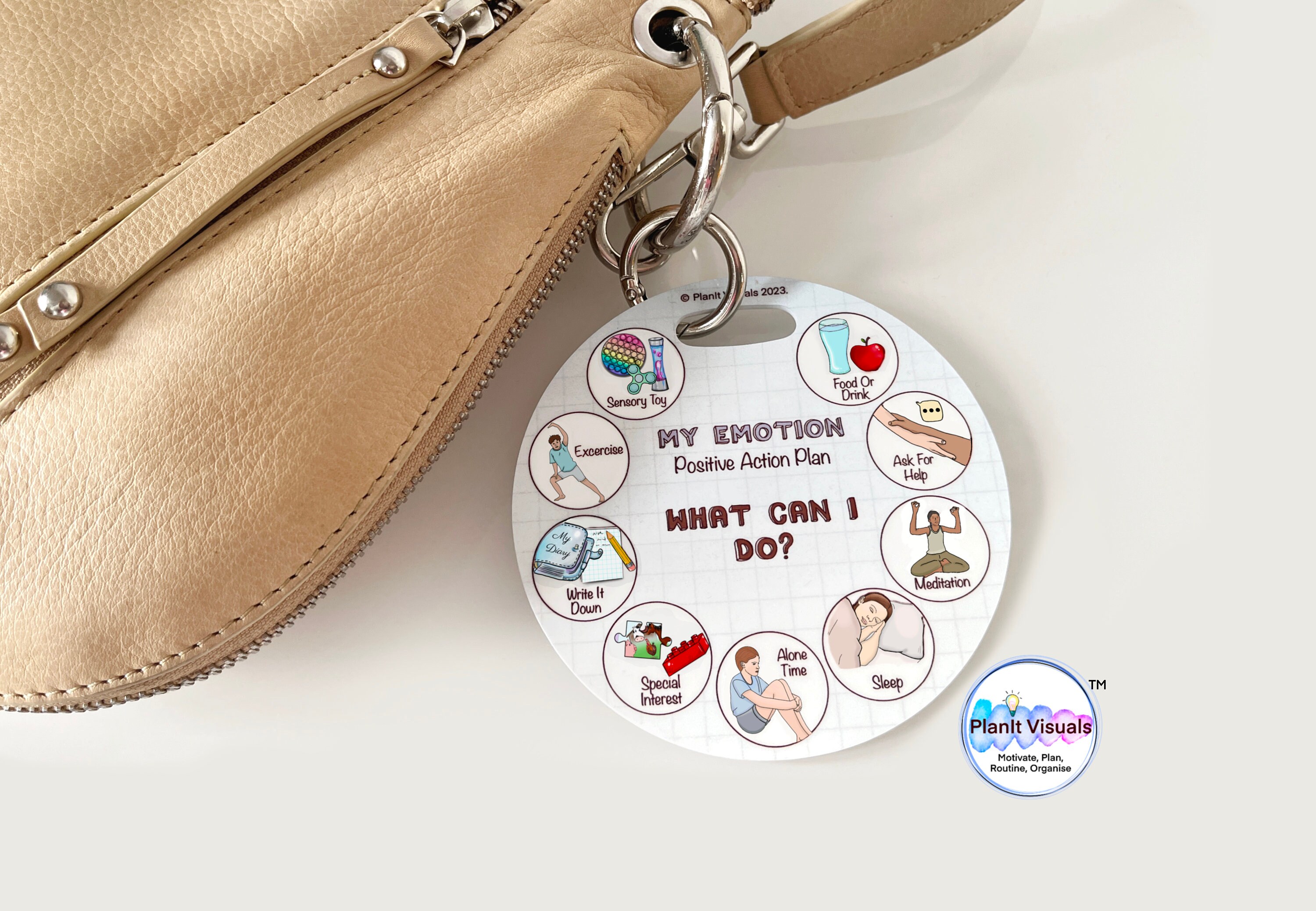 Emotions Wheel for Children Emotional Regulation Card Kids Feelings ...