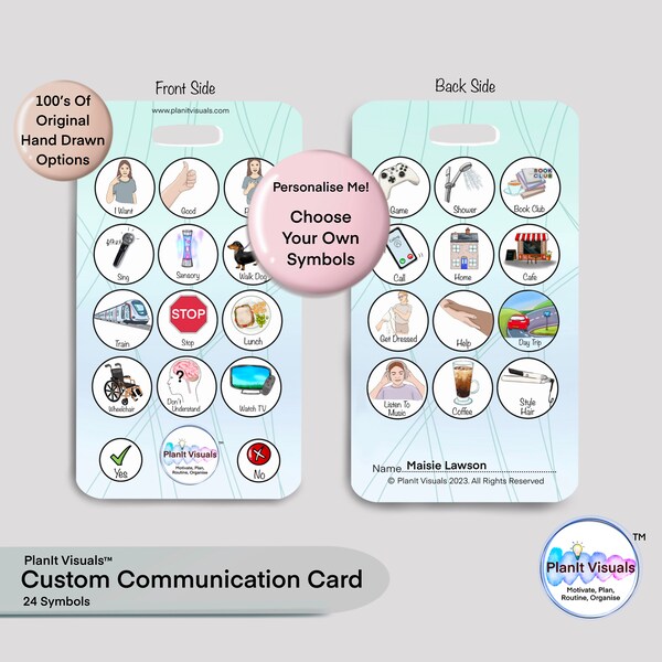 Portable Aac Board - Etsy