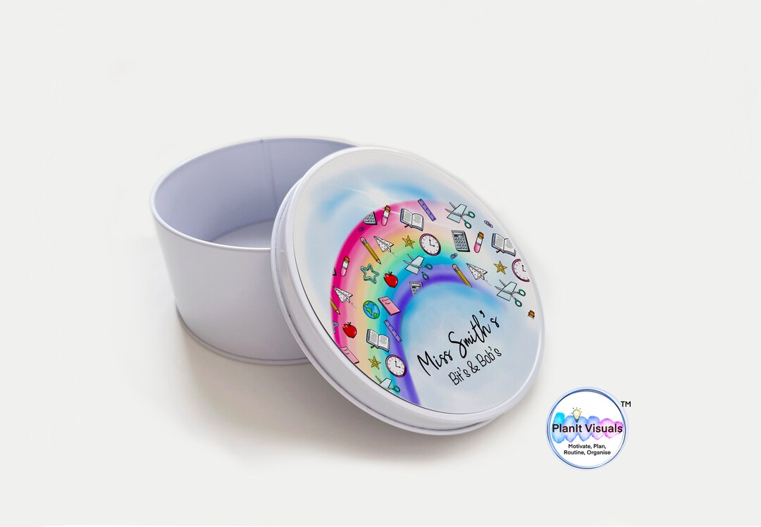 Personalised Sweet Tin Treat Tin Teacher Gift Gift for Her Stationary ...