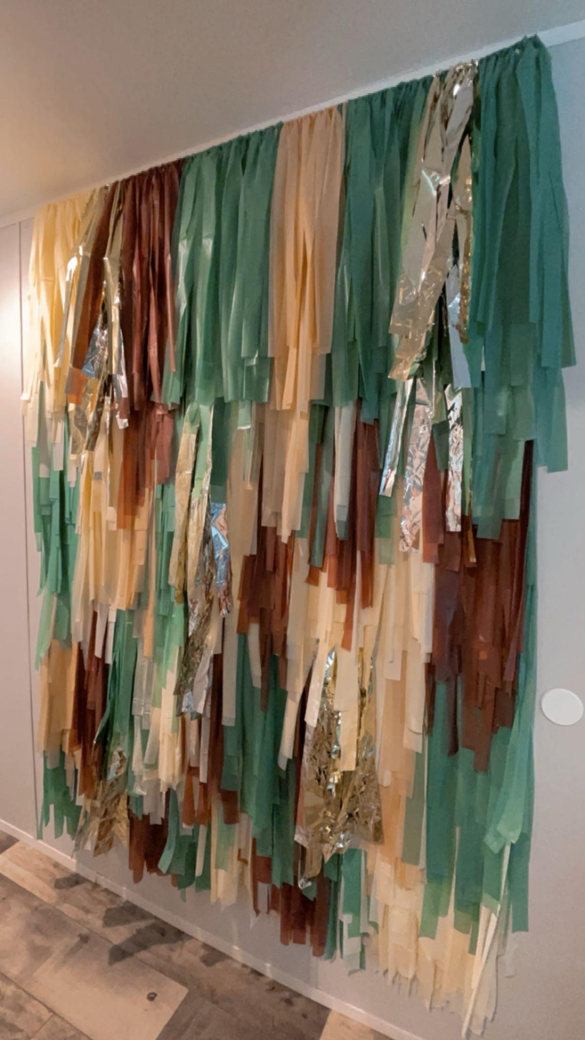 Camo Backdrop Fringe Streamer Boy Birthday Camo Theme Hunting Theme ...