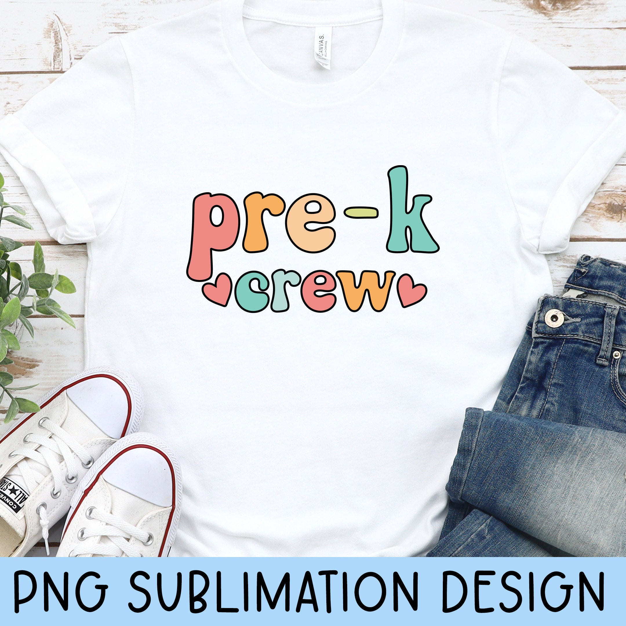 Pre-k Crew PNG Sublimation File Png Sublimation Pre-k - Etsy
