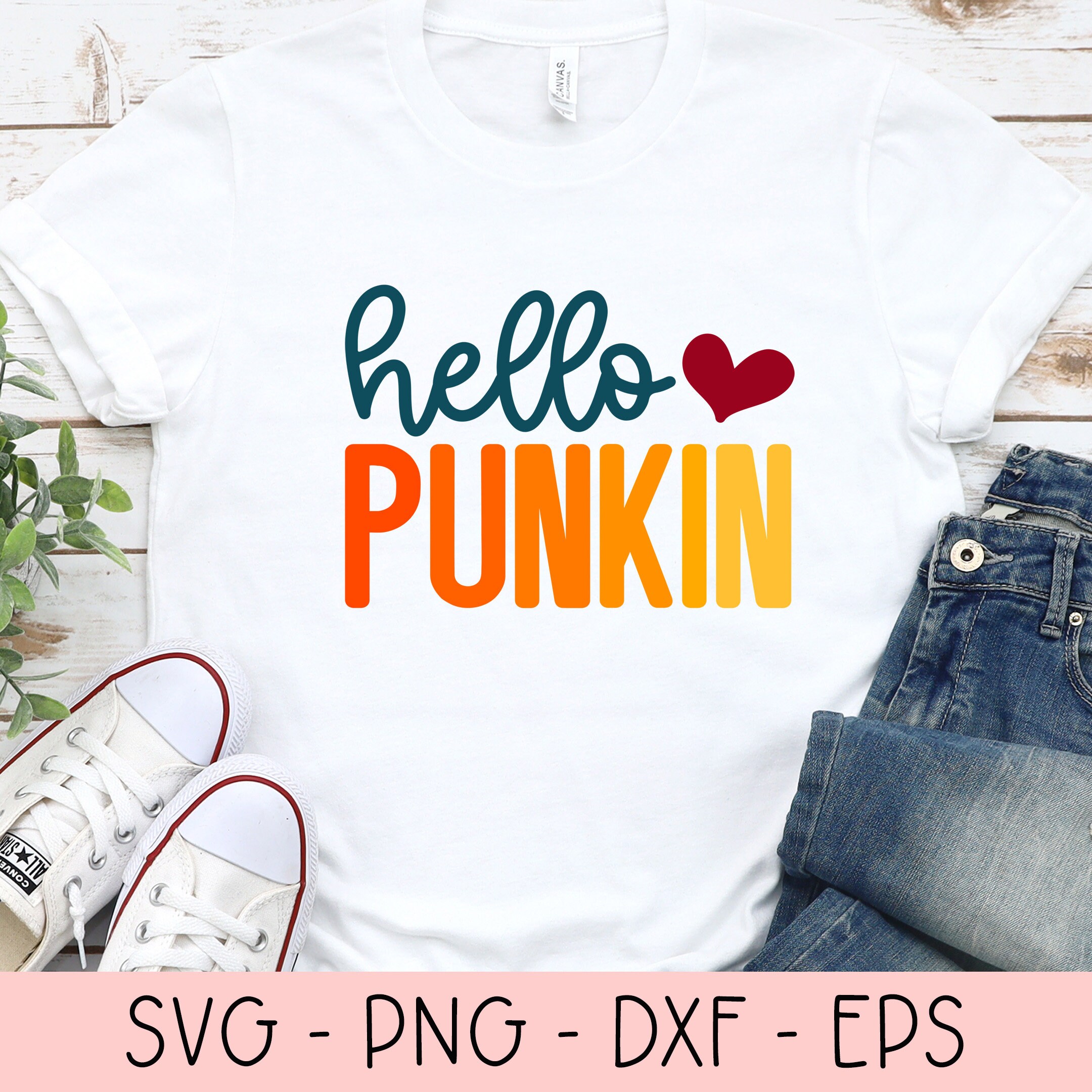 Hello Punkin SVG Punkin SVG Fall Svg Punkin Png - Etsy