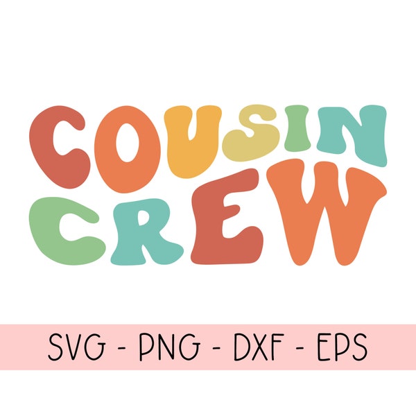 Cousin Svg - Etsy