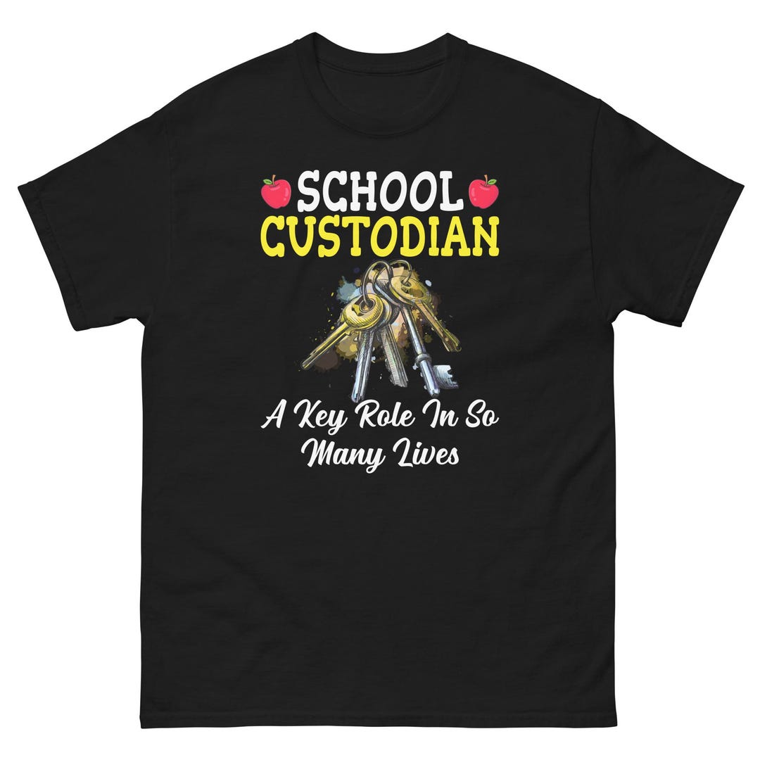 School Custodian A Key Role Janitor Cleaning Appreciation - Etsy