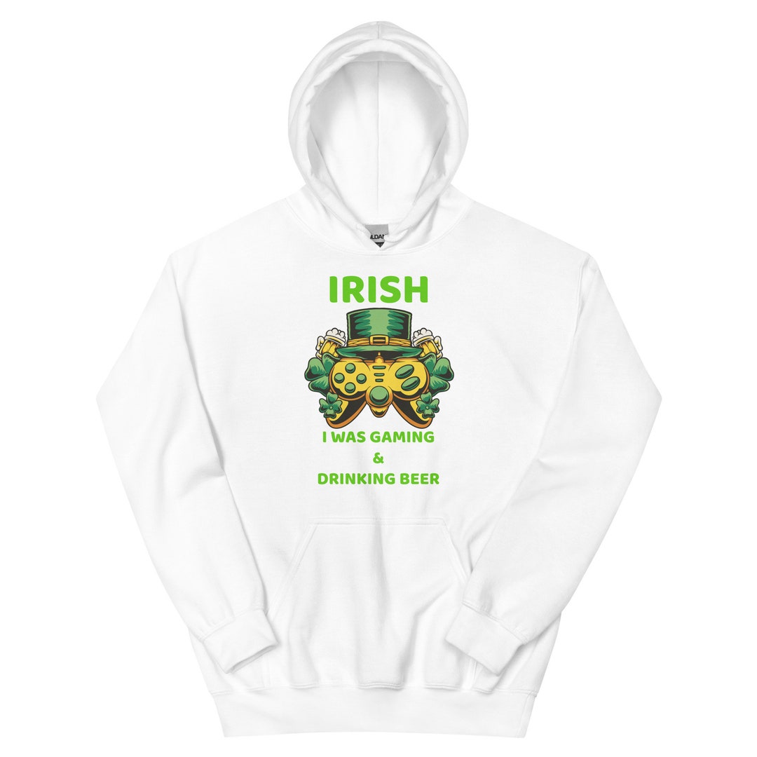 Irish I Was Gaming St Patricks Day Gamer Shamrock Beer Lover - Etsy