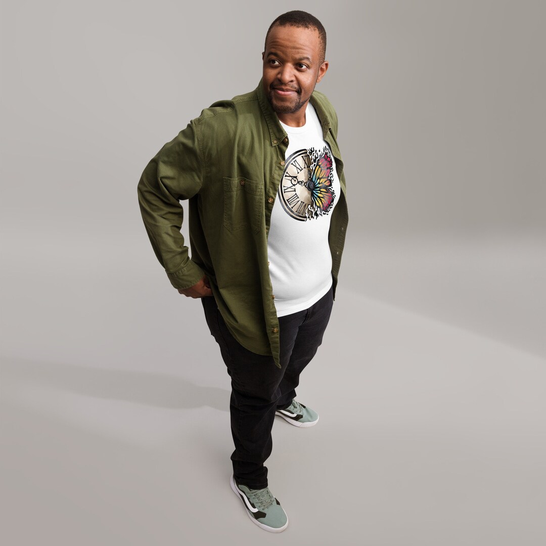 Time Butterfly Flies Graphic Novelty Men Women Phases - Etsy