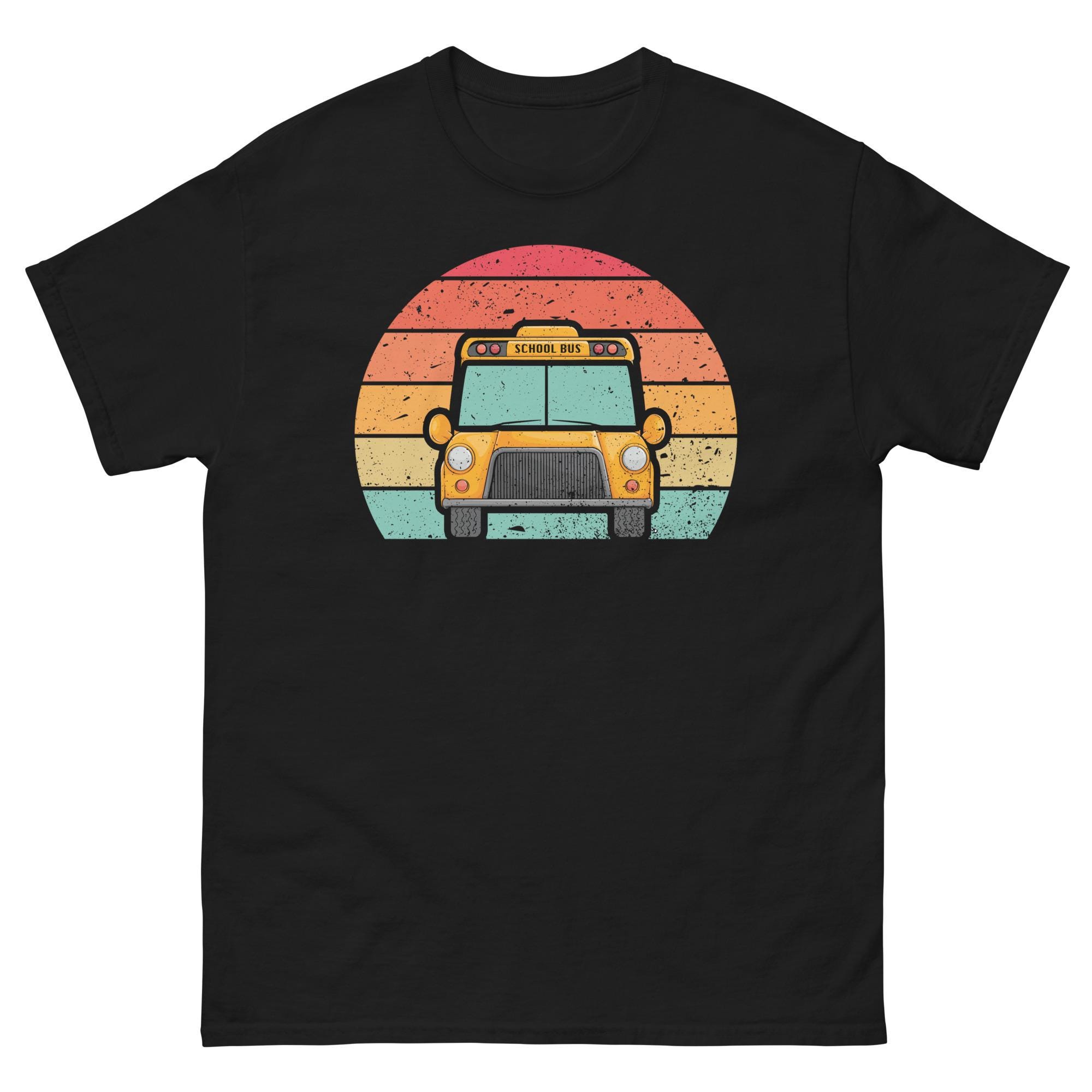 Retro School Bus Driver Retired Drivers Driving Men - Etsy