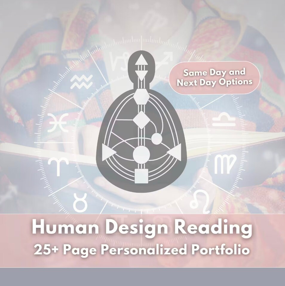 Human Design Reading HD Reading Bodygraph Human Design Chart Body Graph ...
