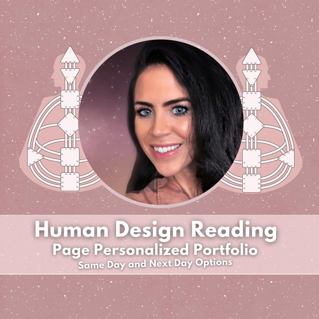 Human Design Reading Human Design Chart Body Graph HD Reading Chart ...