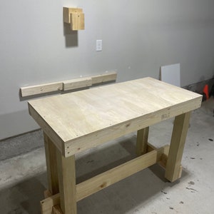 Foldable, Mobile Workbench Instant PDF Download DIY - Etsy