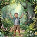 Jungle Adventure Backdrop | Kids Photography Digital Background Cartoon ...