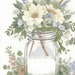 Clip Art Mason Jars | Rustic Mason Jar | Whimsical Graphics| 12 High ...