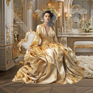 Baroque Dressing Room Digital Backdrop I, Photo Shoot Backdrop ...