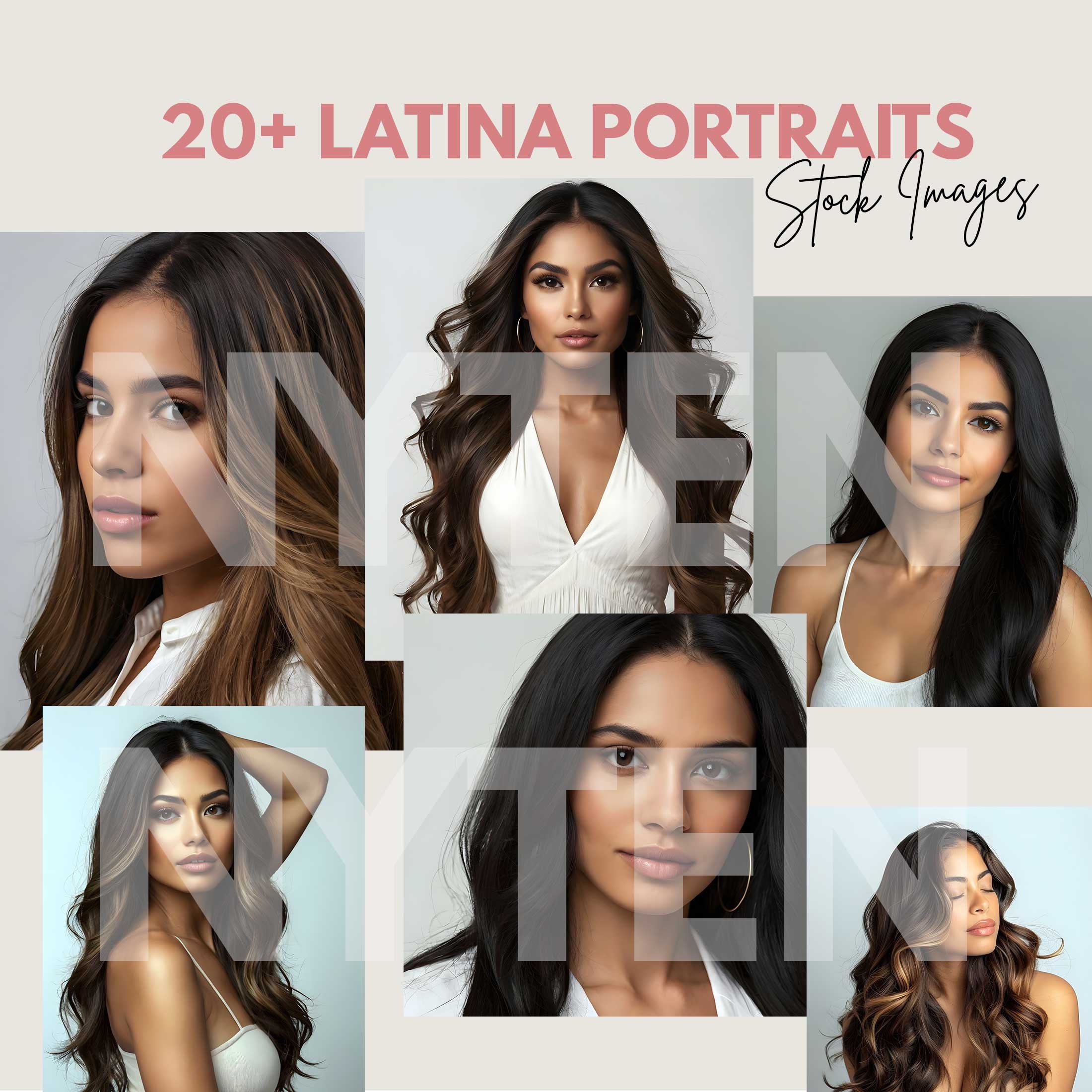 20 Latina Portraits High-resolution Digital Stock Images - Etsy