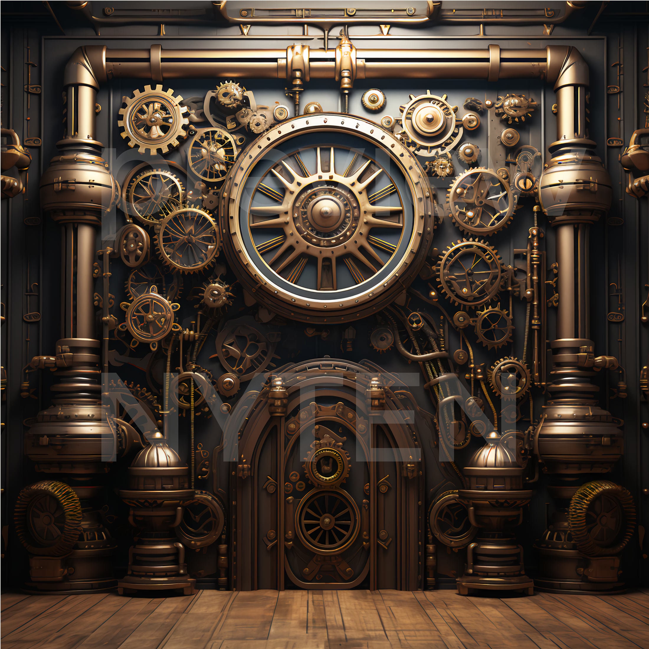 Steampunk Backgrounds Backdrop Bundle, Photo Background for Photography ...