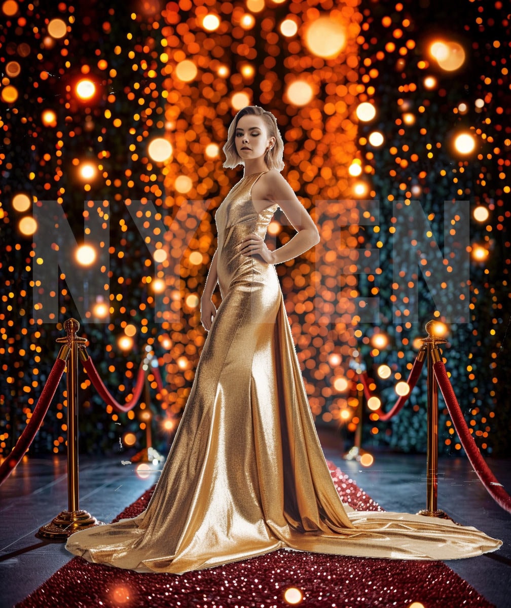 Hollywood Glamour Red Carpet Backdrop Showstopping Digital Background ...