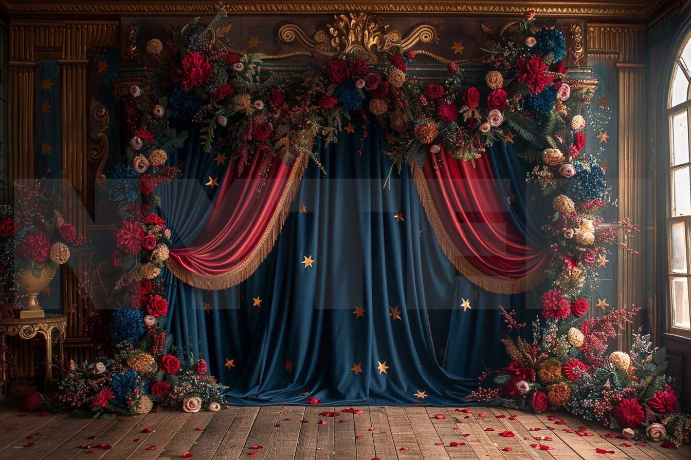 13 Majestic Americana Backdrop Vintage Theater Backdrop Bundle ...