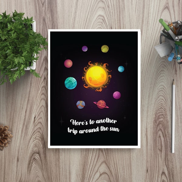 Solar Business Card - Etsy