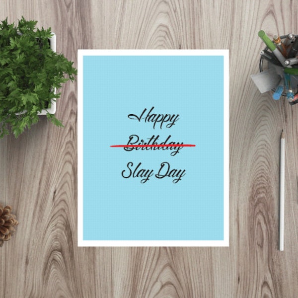 Birthday Slay - Etsy