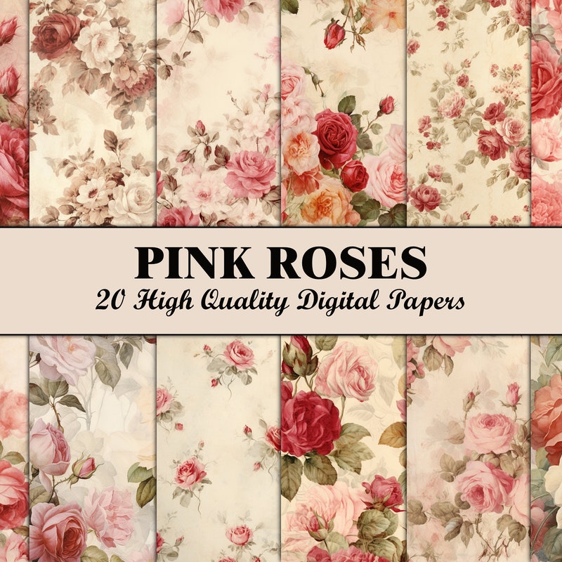 Victorian Roses - Etsy